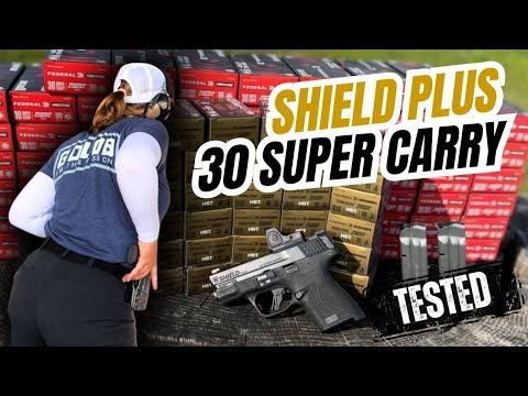 (Ad) S&W M&P Shield Plus 30 Super Carry Test - First Rounds