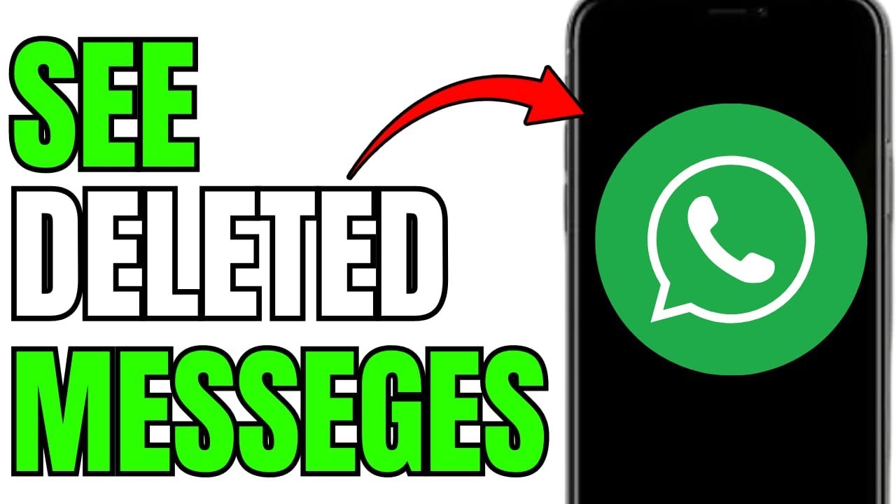 SEE DELETED WHATSAPP MESSAGES! (FULL GUIDE)