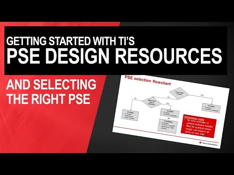 Getting Started With TI's PSE Design Resources