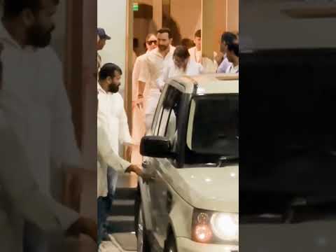 Karisma, Kareena & Saif Seen at Airport 🛬 with Kids After Sunjay Kapur’s Prayer Meet in Delhi 🕊️🙏