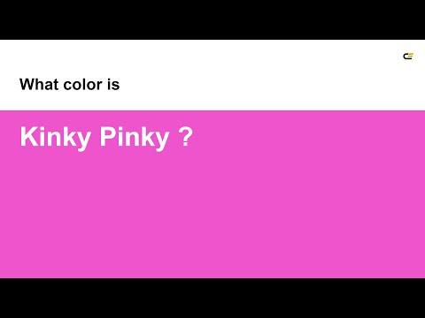 Kinky Pinky color #ee55cc hex color - Red color - Cool color ee55cc