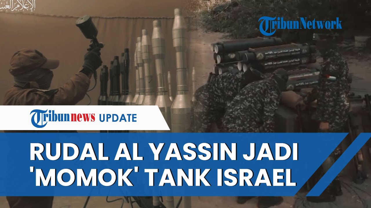 Keganasan Rudal Al Yassin 105 Buatan Hamas, Mampu Hancurkan Puluhan ...