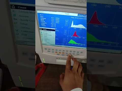 mindray BC 3000plus band karna sikhe