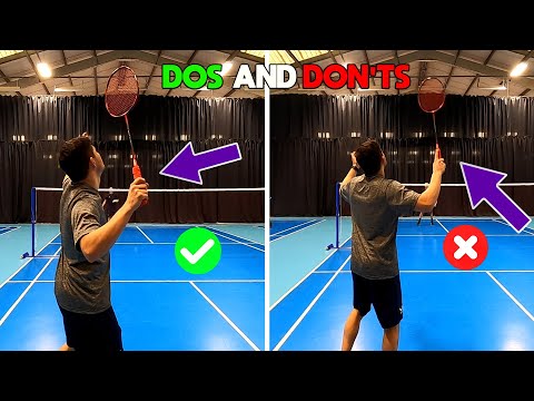 Common Beginner Badminton Mistakes - Do And Don'ts 2