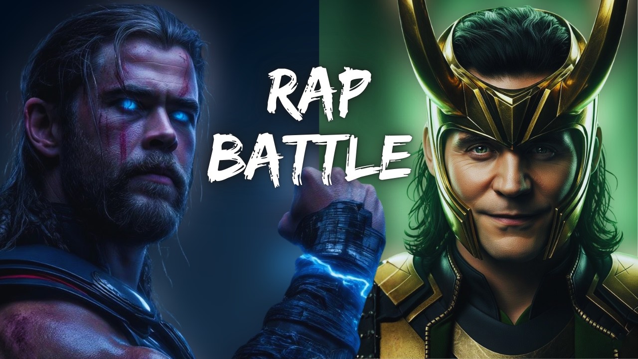 THOR vs LOKI | Super Rap Battle