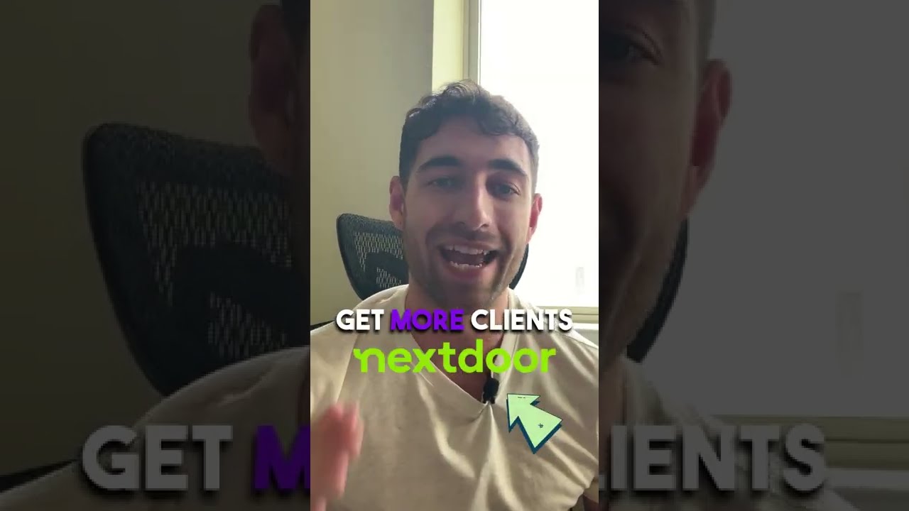 Tip to Get More Clients with Nextdoor! | Cleaning Business Marketing Strategy