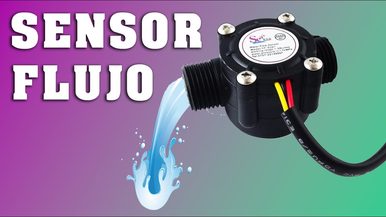 WATER FLOW SENSOR, CLEAR EXPLANATION of operation, programming, Application