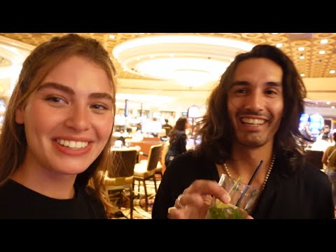 Her First Time In LAS VEGAS! Ceasars Palace | Absinthe Show!!