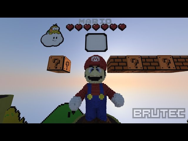 Minecraft[1.8] - Mario_Boss[MiniGame] Minecraft Map