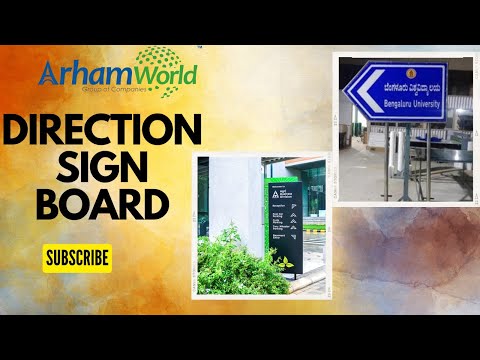 Direction Sign Board, Directional Signs in India