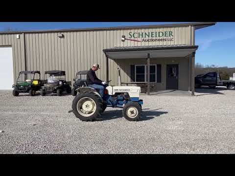 Satoh Mitsubishi Bull diesel tractor - Schneider Auctioneers LLC