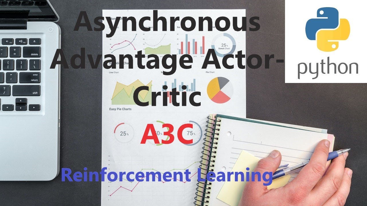 Asynchronous Advantage Actor-Critic Agent (A3C) Reinforcement Learning in Python with TF | OpenAIGym