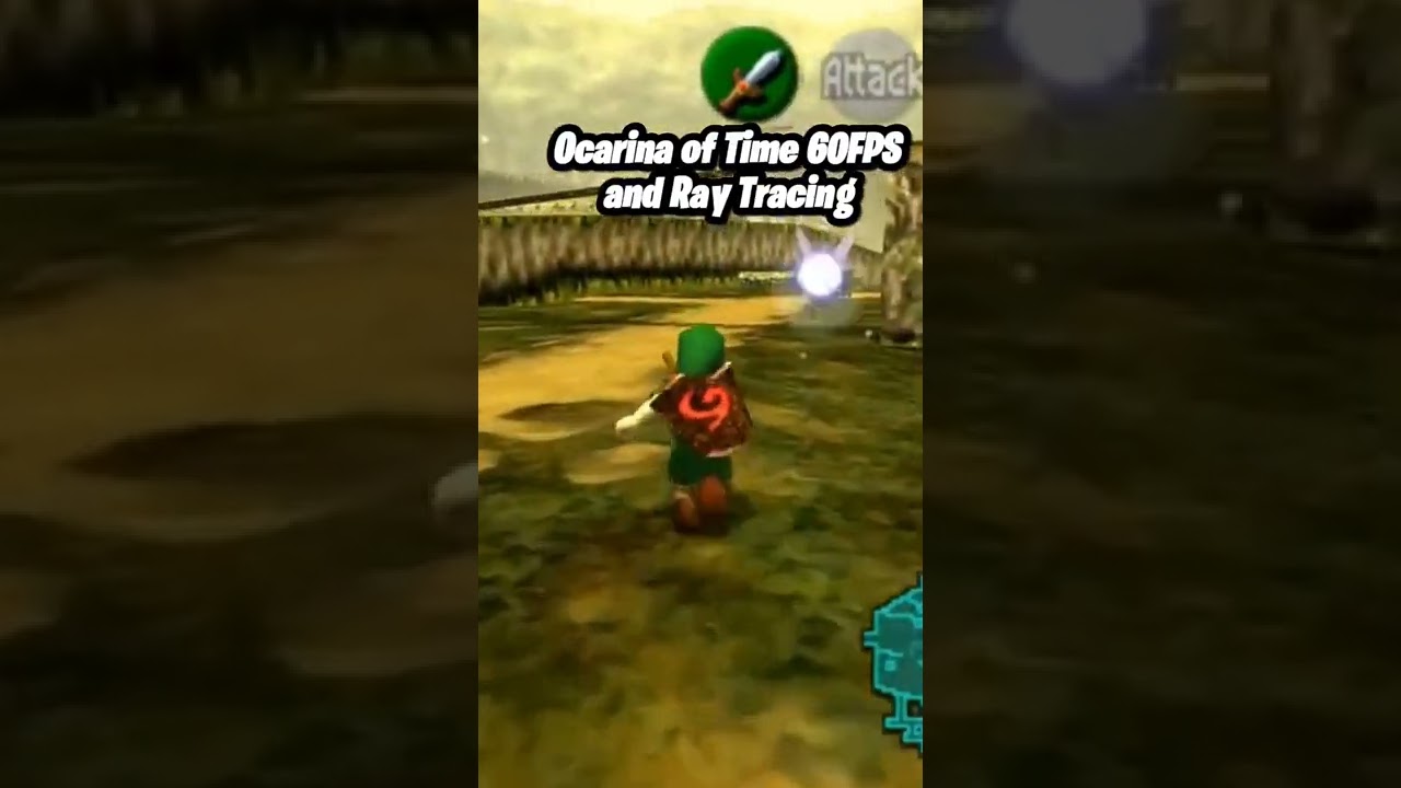 Someone is making a Ray Tracing mod for Ocarina of Time #shorts