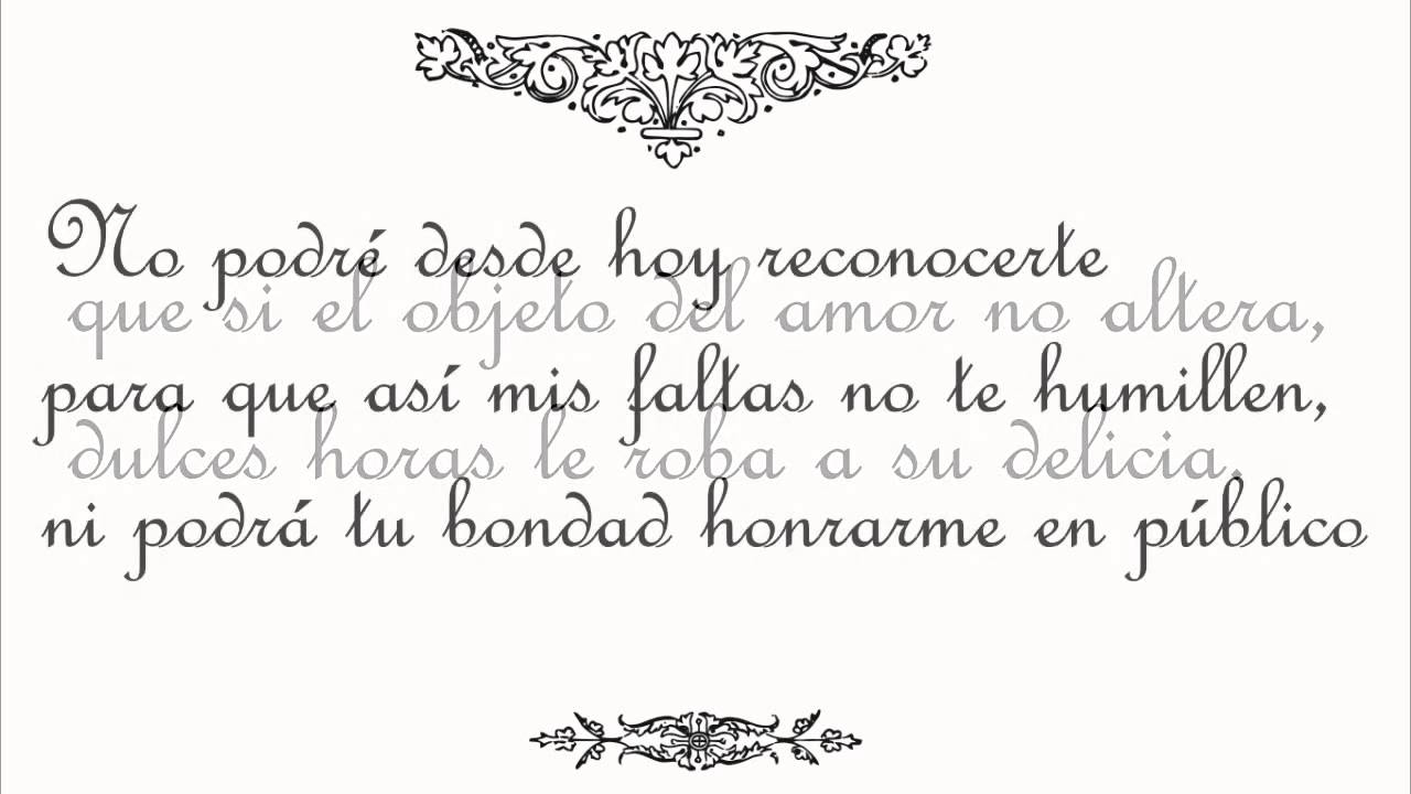 Hermoso poema de amor de William Shakespeare