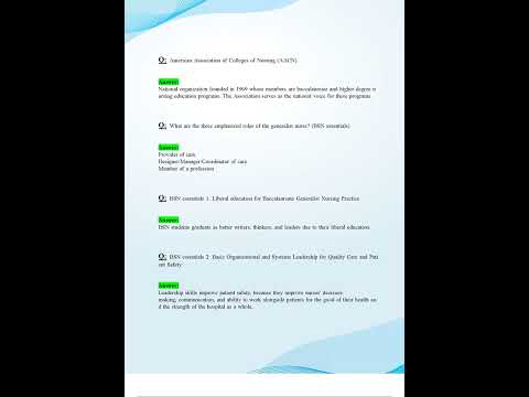 EXAM 1 NUR 3106 LATEST 2024 2025 UPDATE LEAD AND INSPIRE 1 REVIEW WITH QUESTIONS AND VERIFIED ANSWER