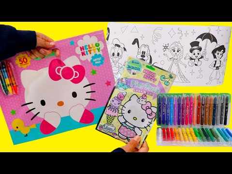 Hello Kitty Giant Coloring Book | Fun Activities for Kids