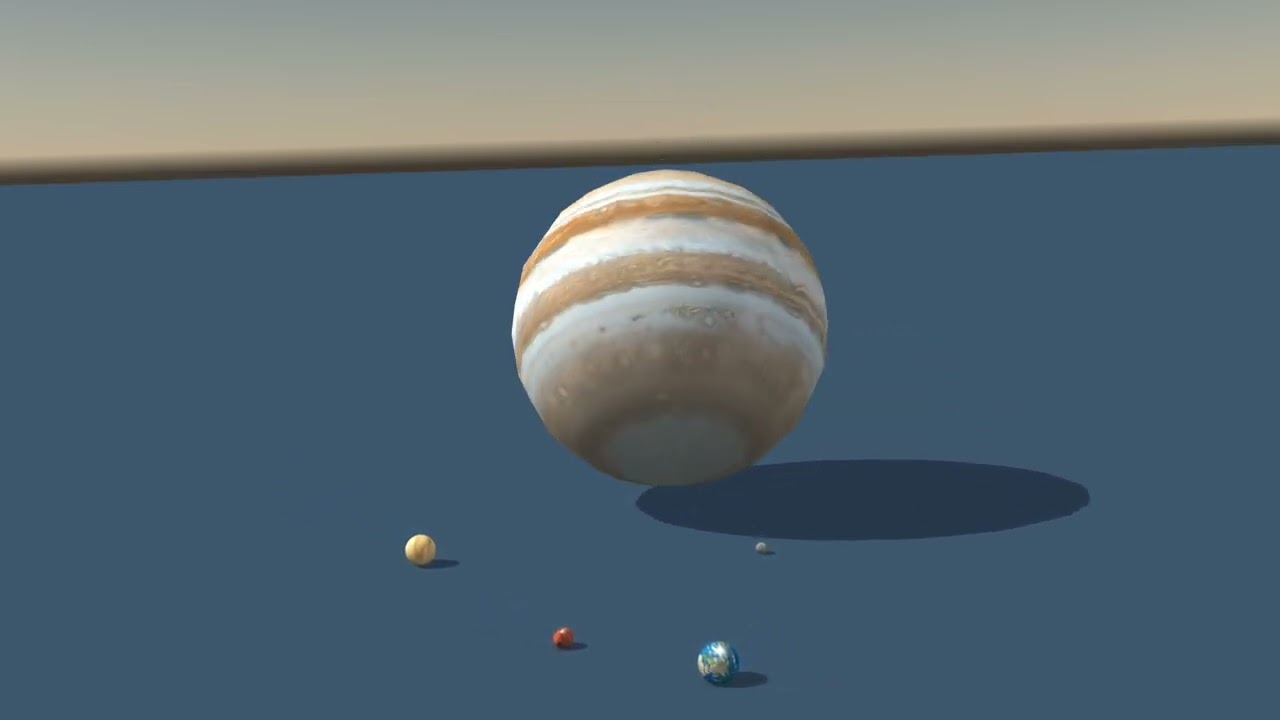 Planets Bouncing in 3D 🌍🪐 | Real Size Comparison