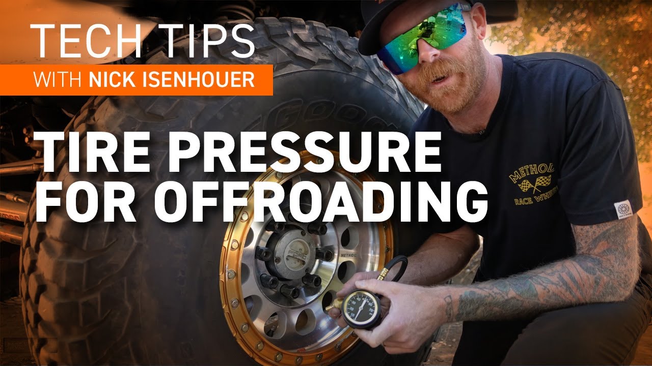 Method Tech Tips: Tire Pressure for Offroading