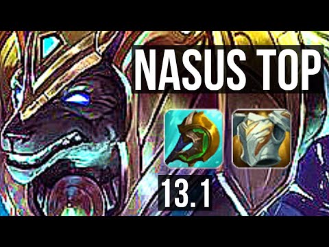NASUS vs DARIUS (TOP) | Rank 8 Nasus, Dominating, 7/3/8 | EUW Challenger | 13.1