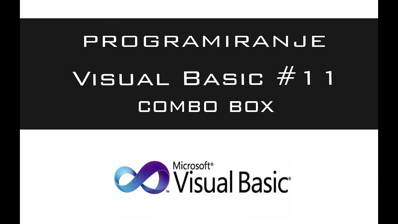 VISUAL BASIC | TUTORIAL #11 - Combo Box [HD 2016]