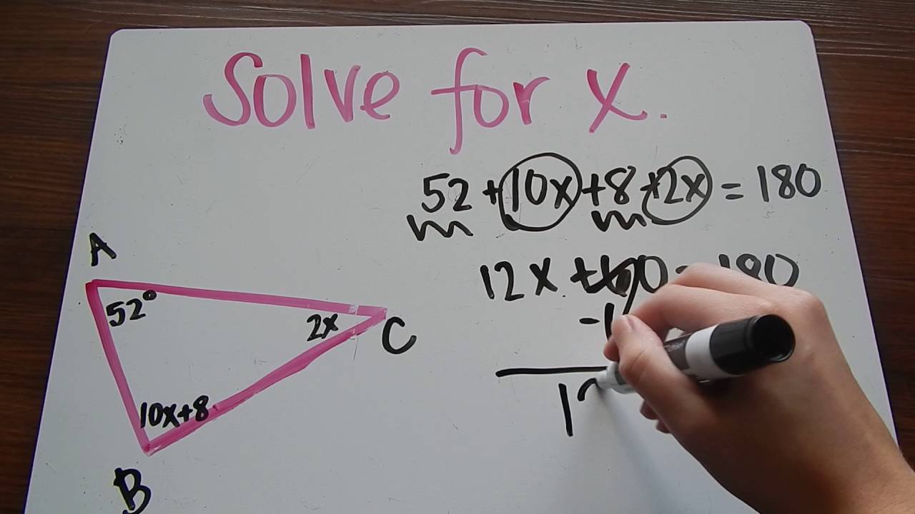 Triangle Angle Sum Theorem Tutorial