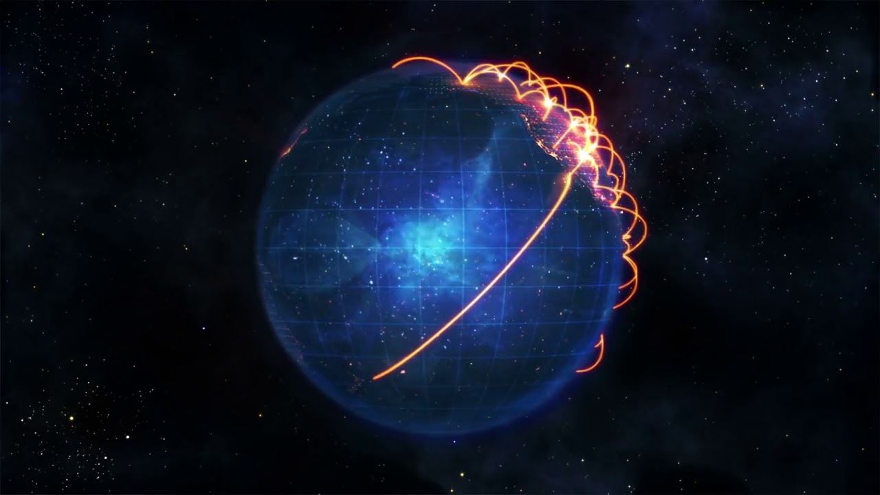 Rotating Earth with Global Network