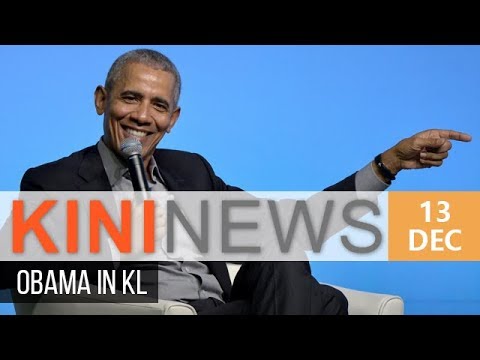 Obama speaks in KL, shares lessons on managing conflict | Kini News - 13 Dec