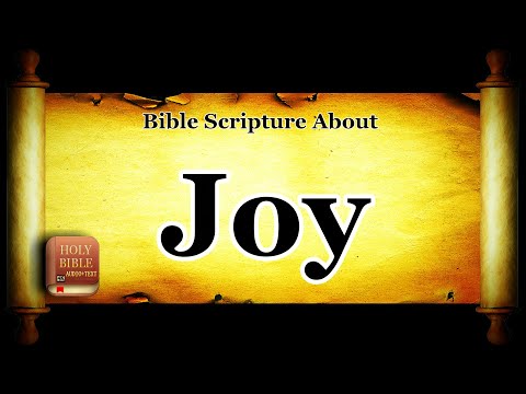 Bible Topics - Verses About Joy - The Holy Bible HD Audio Text KJV Read Along