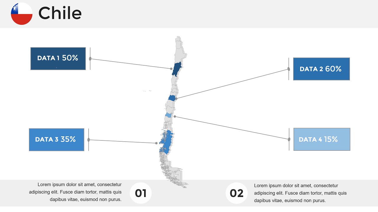 Chile Map: PowerPoint Maps of Chile for Presentations