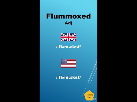 Flummoxed meaning pronunciation and synonyms #Shorts