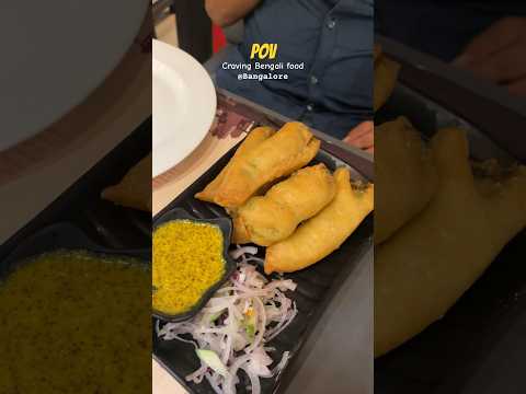Bengali food in Bangalore