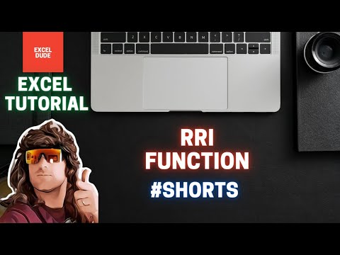 RRI Function #Shorts Microsoft Excel Tutorial