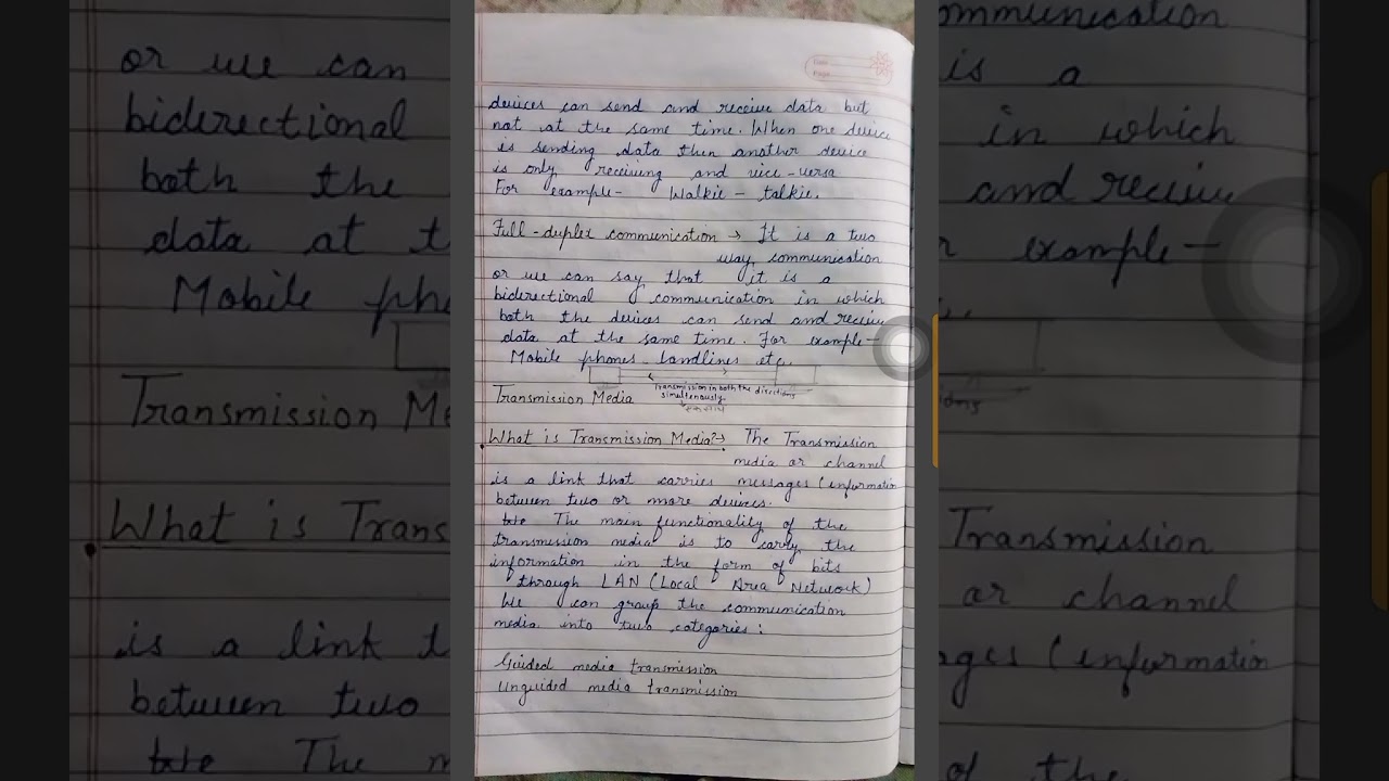 computer network notes