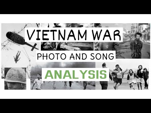 Vietnam War Photo and Song Analysis (contains graphic images)