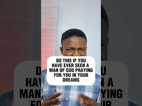 Dreams of a man of God praying for you | Joshua Generation #inspiration #prophetic #motivation #fyp