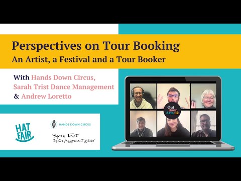 Winter Webinar Video: Tour Booking – OutdoorArtsUK