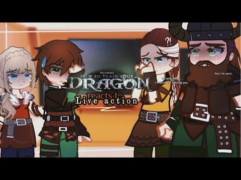HOW TO TRAIN YOUR DRAGON REACTS TO LIVE ACTION