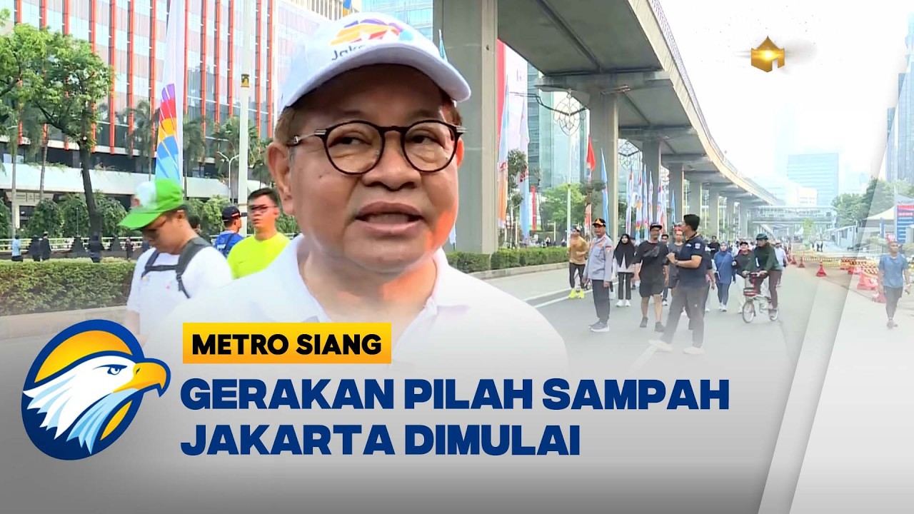 Gerakan Pilah Sampah Resmi Dimulai di Jakarta - [Metro Siang]