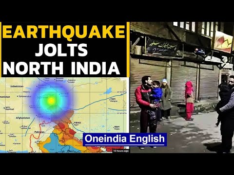 Strong earthquake jolts Delhi, Punjab, J&K | Epicentre Tajikistan | Oneindia News