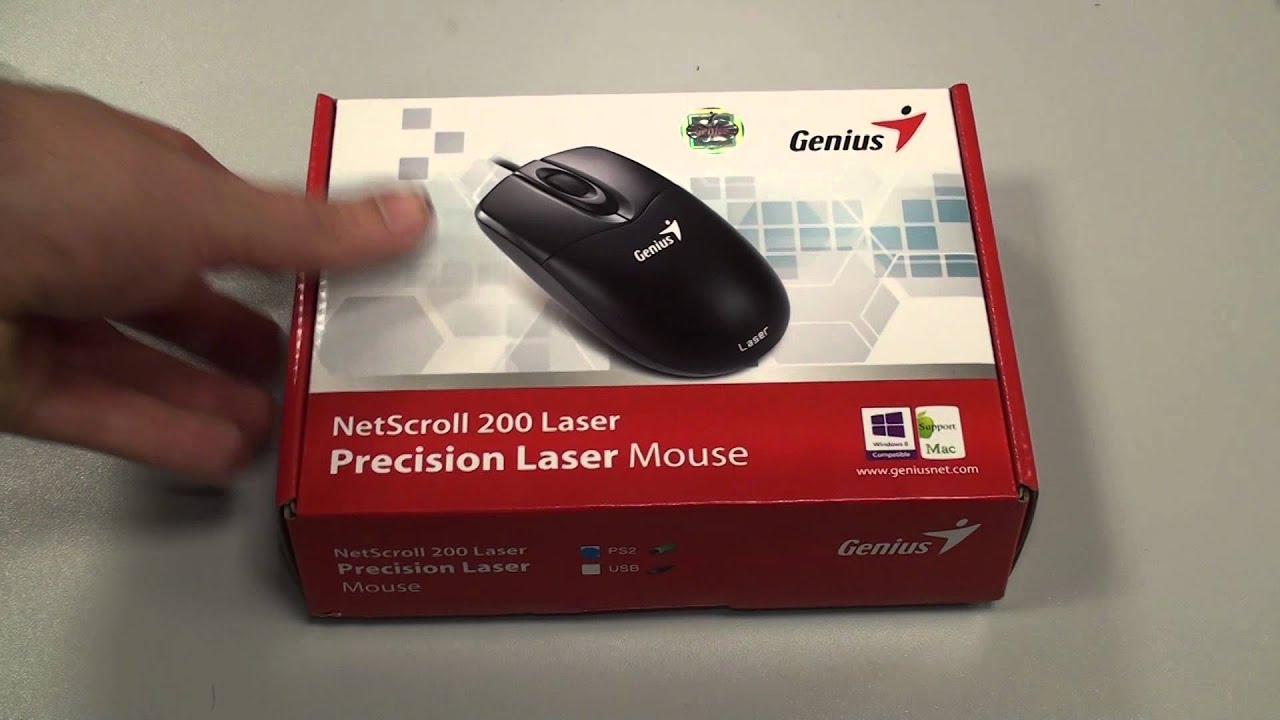 Genius NetScroll 200 Precision Laser Mouse