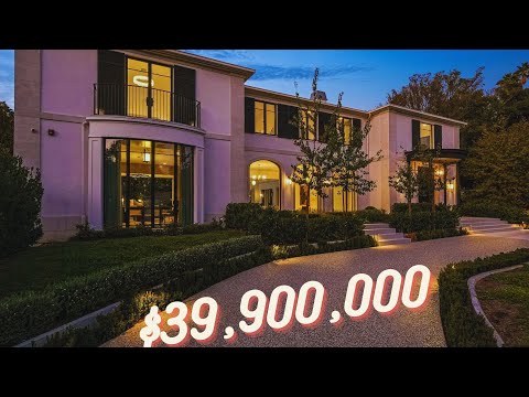 INSIDE $40M Refined Beverly Hills Estate | 1000 Laurel Way