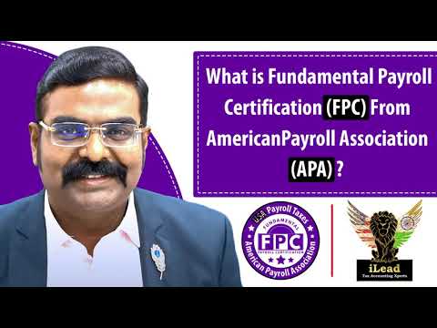 What is Fundamental Payroll Certification (FPC) From American Payroll Association (APA)?