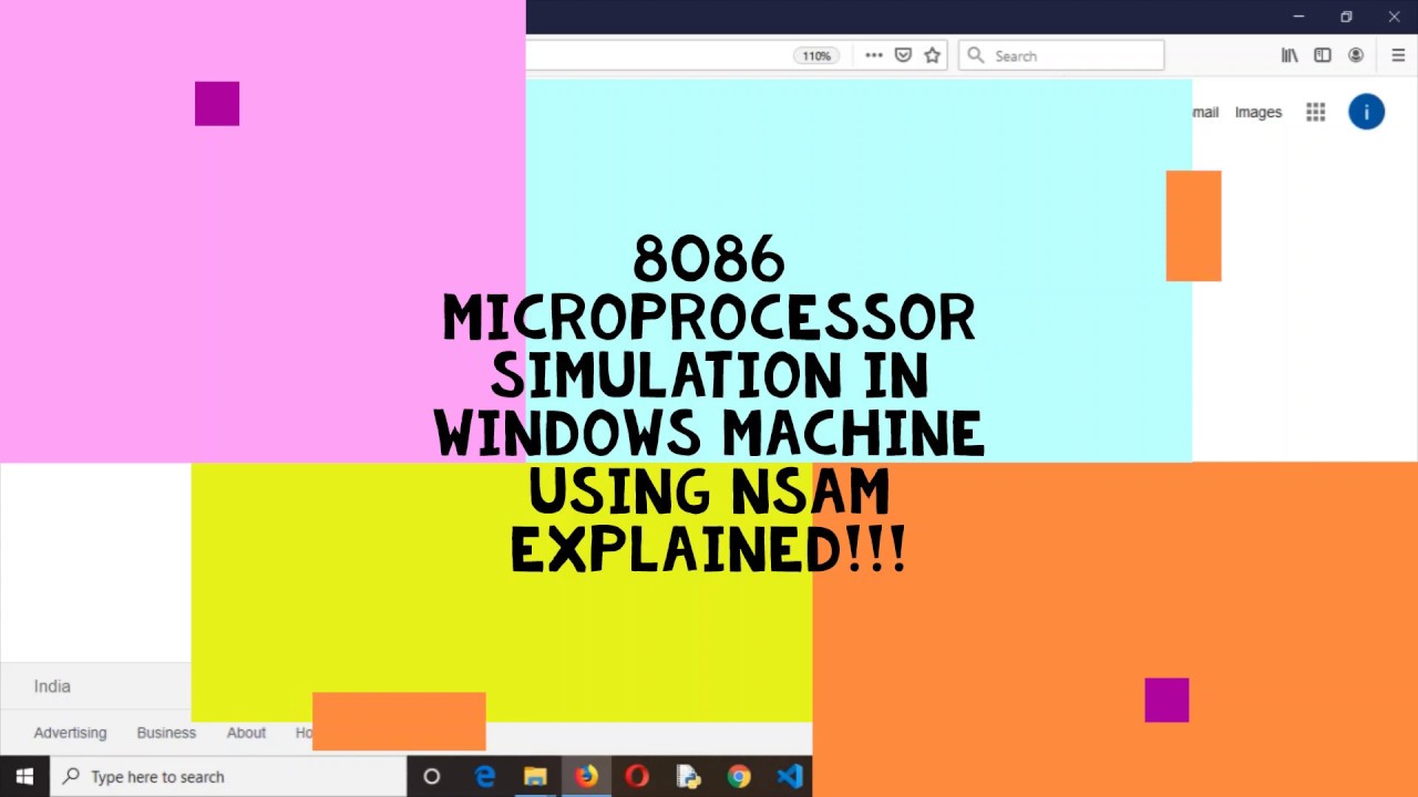 8086 microprocessor simulation in windows using nasm explained!!!