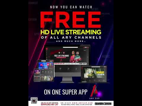 Now you can watch FREE HD LIVE STREAMING of all ARY channels and much more