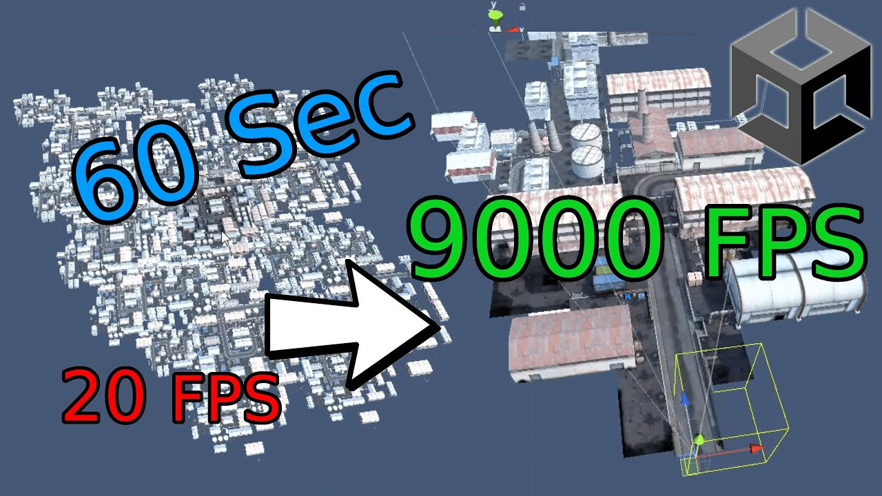BOOST your FPS with occlusion culling | #UnityIn60Sec
