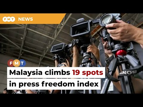 Malaysia up 19 spots to 88th in press freedom index