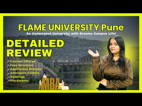 Flame University Pune | College Review | Top MBA Colleges in India | MBA in Pune #flame #pune #pgdm