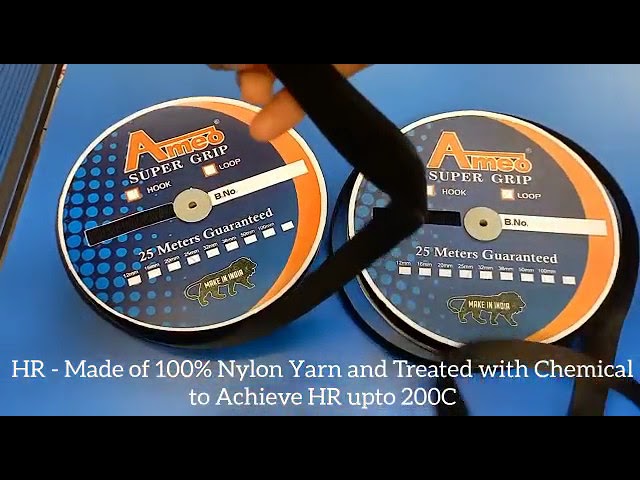 HEAT RESISTANT HOOK AND LOOP TAPE - Hook & Loop Tapes Manufacturer from ...