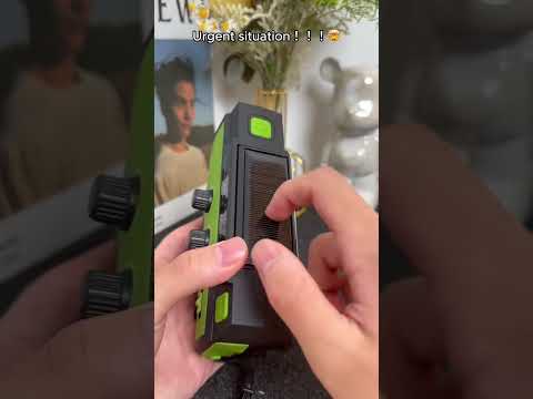Essential Tools for Any Situation #tool #radio #powerbank #flashlight #solar
