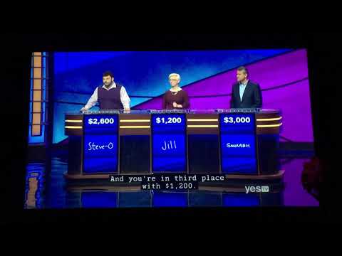 Jeopardy, (1/28/19) “What is Double Jeopardy?”